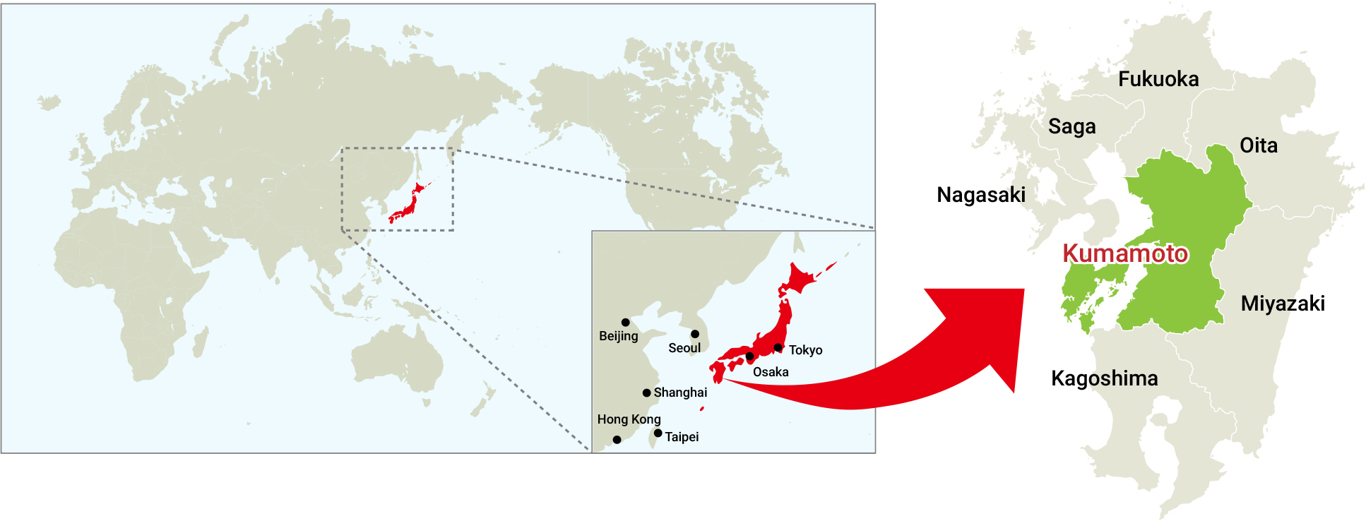 ACCESS TO PUK｜PREFECTURAL UNIVERSITY OF KUMAMOTO